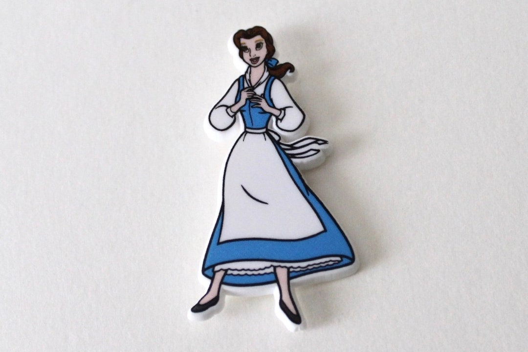 Vintage Disney Belle Beauty and the Beast Badge. Disney Princess Belle ...