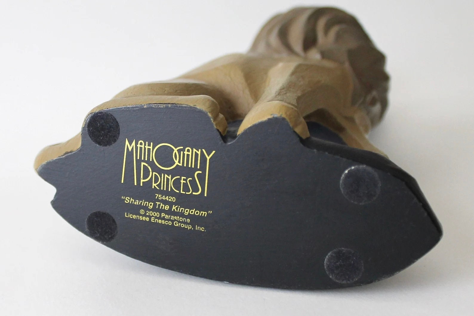 Vintage Mahogany Princess Figurine. Enesco African Princess - Etsy