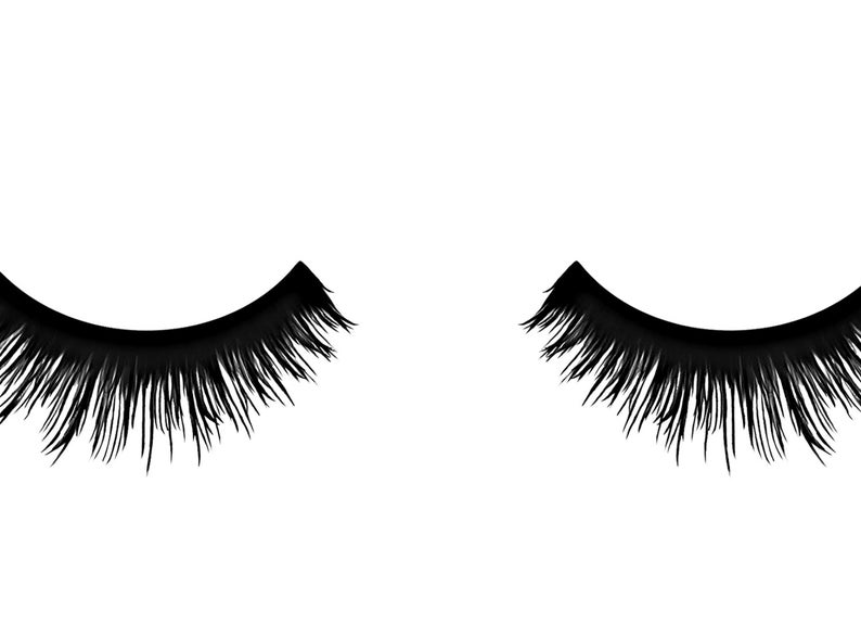 Eyelashes poster. Printable lashes. Fashion artwork. Instant | Etsy