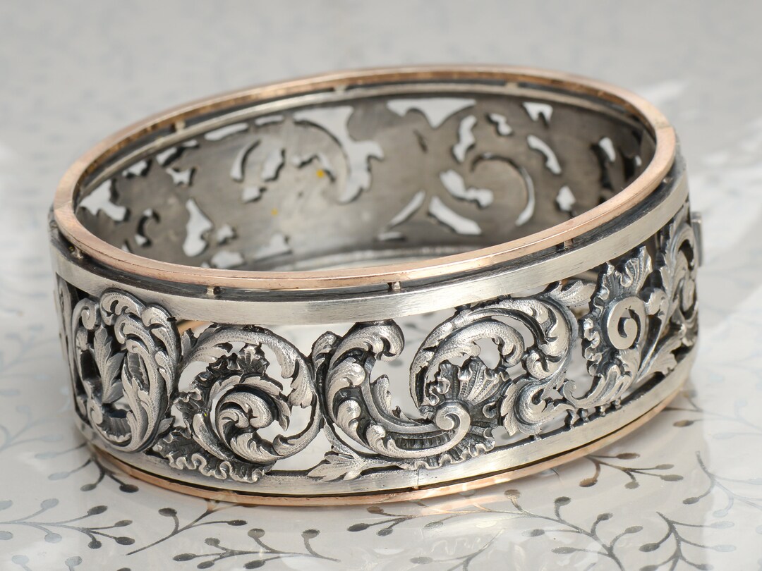 Spectacular Antique Renaissance Revival Art Nouveau French Silver ...
