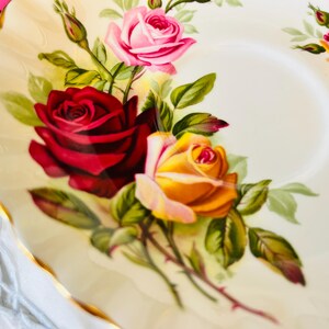 Royal Albert Kings Ransom Three Roses Teacup and Saucer in Red, Yellow ...