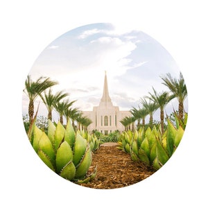 Gilbert Temple Circle Crop - Etsy