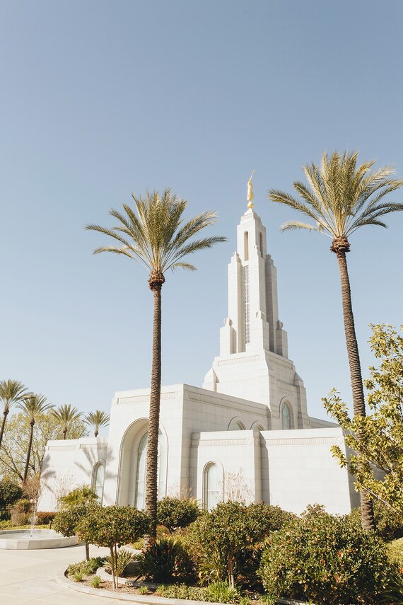 Redlands California Temple 6 | Etsy