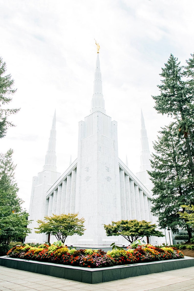 Portland Oregon Temple 5 - Etsy