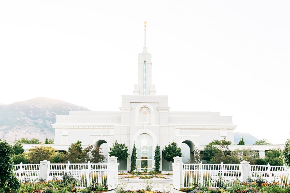 Mount Timpanogos Temple 10 - Etsy