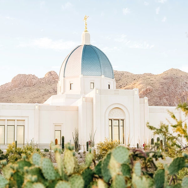 Tucson Arizona Temple Print - Etsy