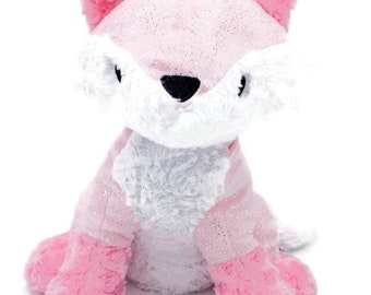 WEIGHTED FOX Stuffed Animal, 16 Plushie, Sensory Comfort Toy, Anxiety ...