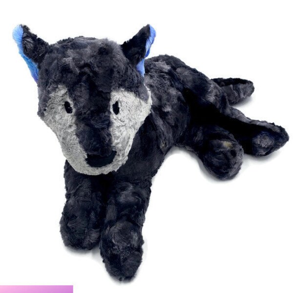 Stuffed Wolf - Etsy