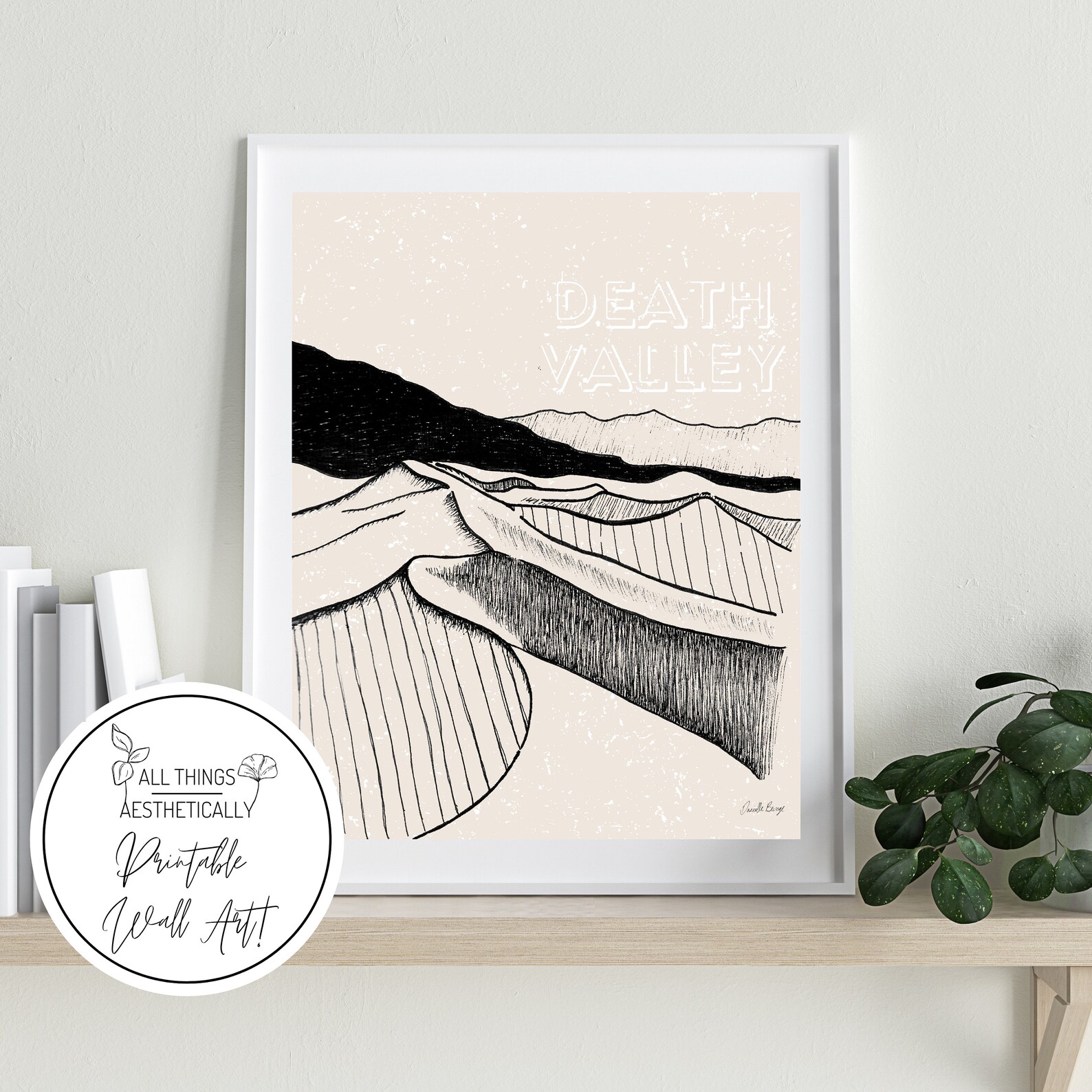 Death Valley National Park Printable Art, Wall Decor, Wall Art, Home ...