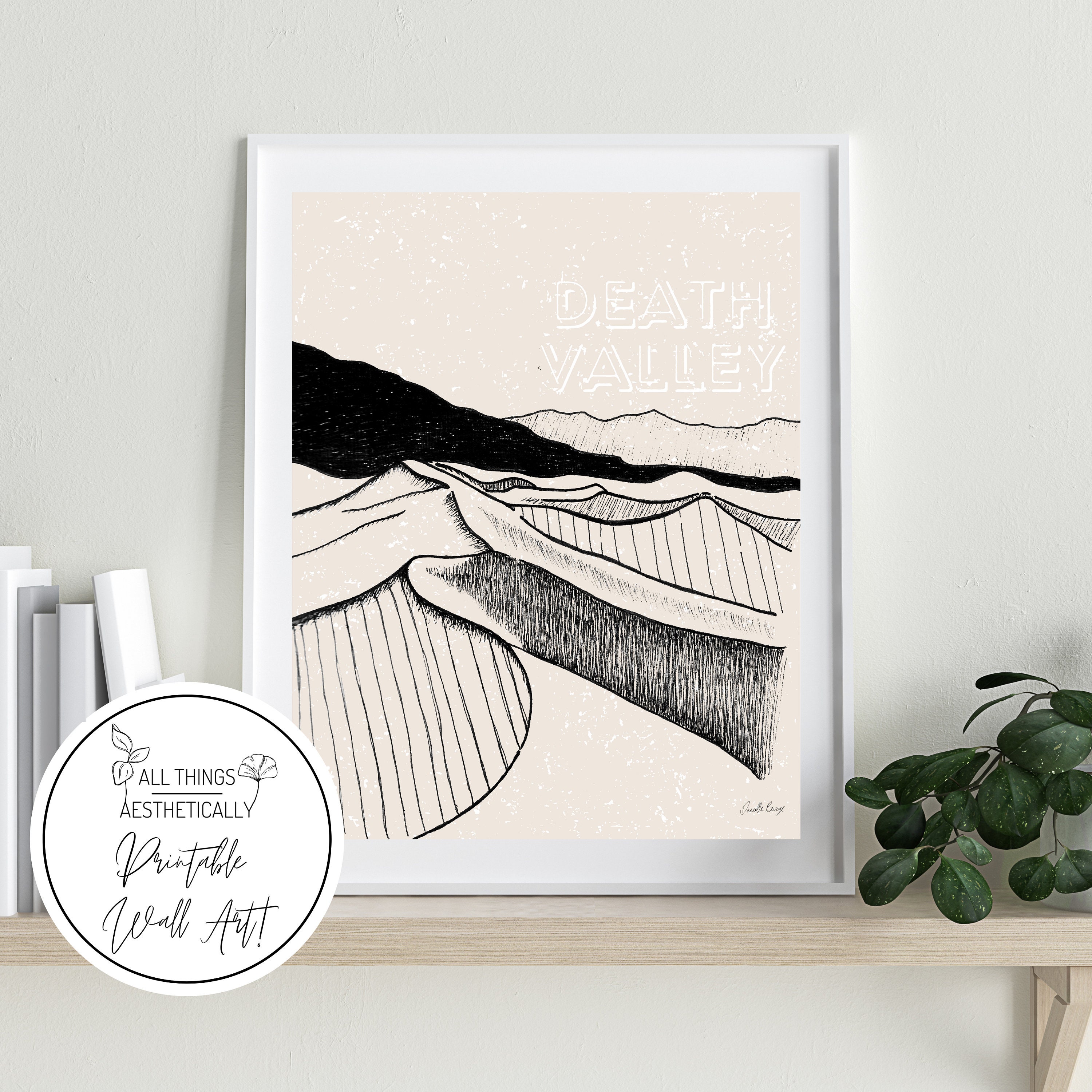 Death Valley National Park Printable Art, Wall Decor, Wall Art, Home ...
