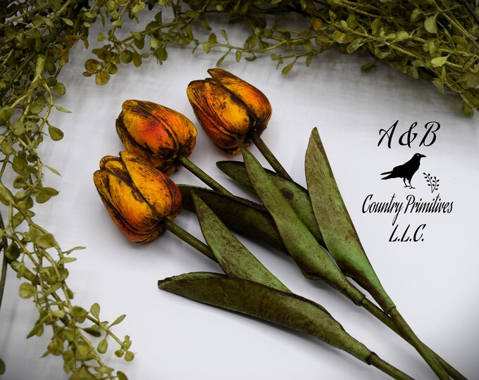 Primitive Sunflower,sunflowers,primitive Sunflower Decor,prim Decor ...