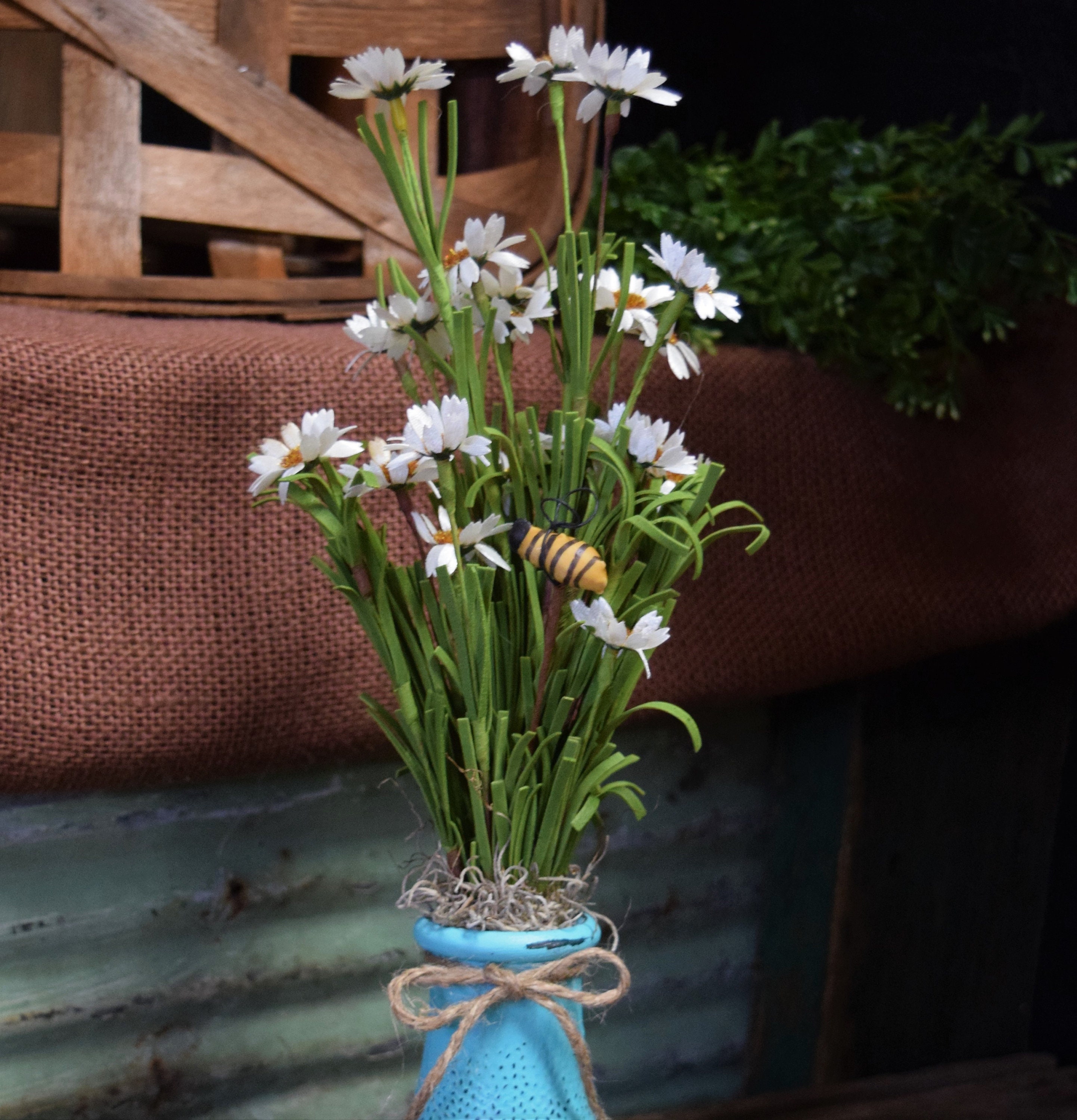 Set of 6 Primitive Decorative Bee Picks 9 Inches Country - Etsy