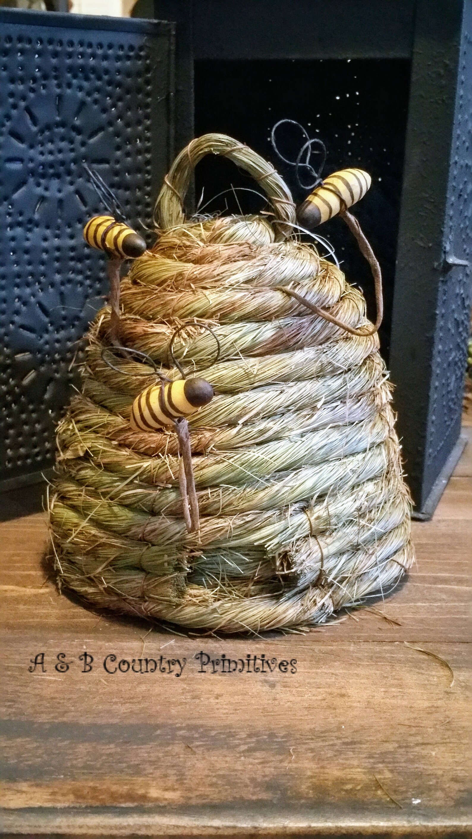 Set of 6 Primitive Decorative Bee Picks 9 Inches Country - Etsy