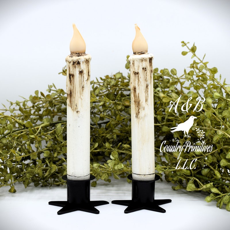 Primitive Candles - Etsy