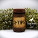 Grungy Q-tips Jar: Primitive Country Farmhouse Bathroom Storage - Etsy
