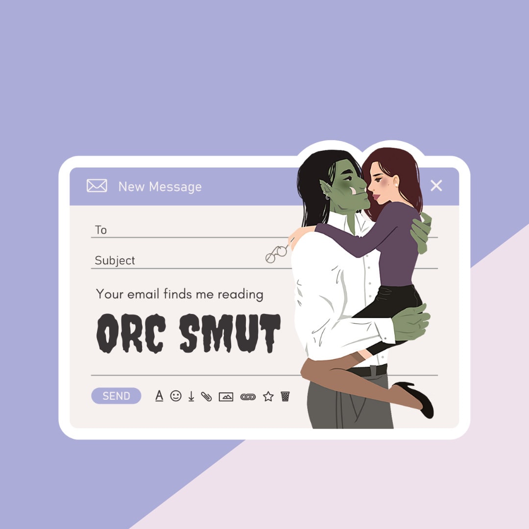 STICKER - the Orc From the Office - Etsy