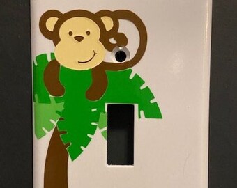 Monkey Light Switch Cover - Etsy