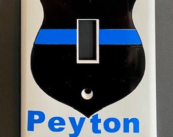Police Light Switch - Etsy
