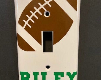 Light Switch Covers Football - Etsy
