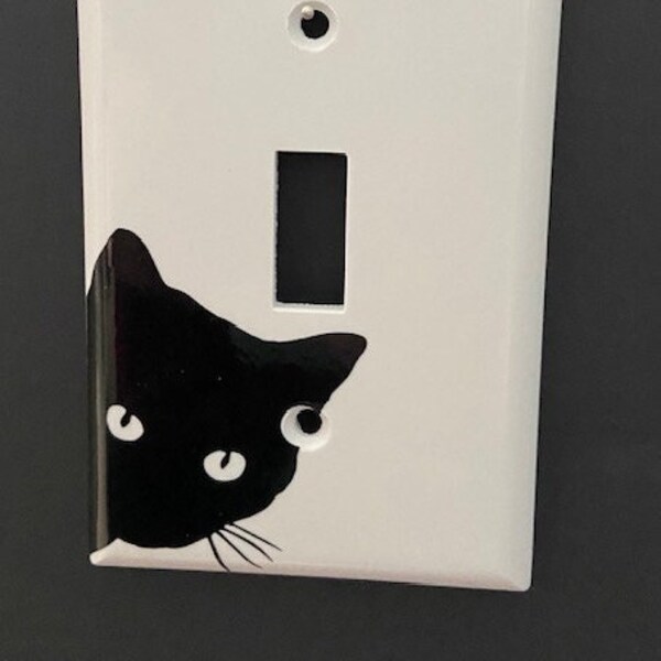 Cat Light Switch - Etsy