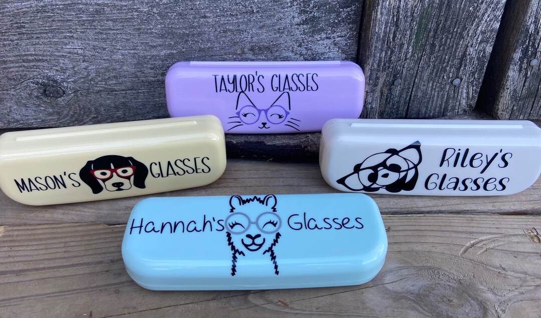 Personalized Glasses Case Kids Glasses Case Cute Glasses Case - Etsy