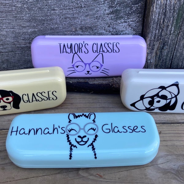 Cute Glasses Case - Etsy