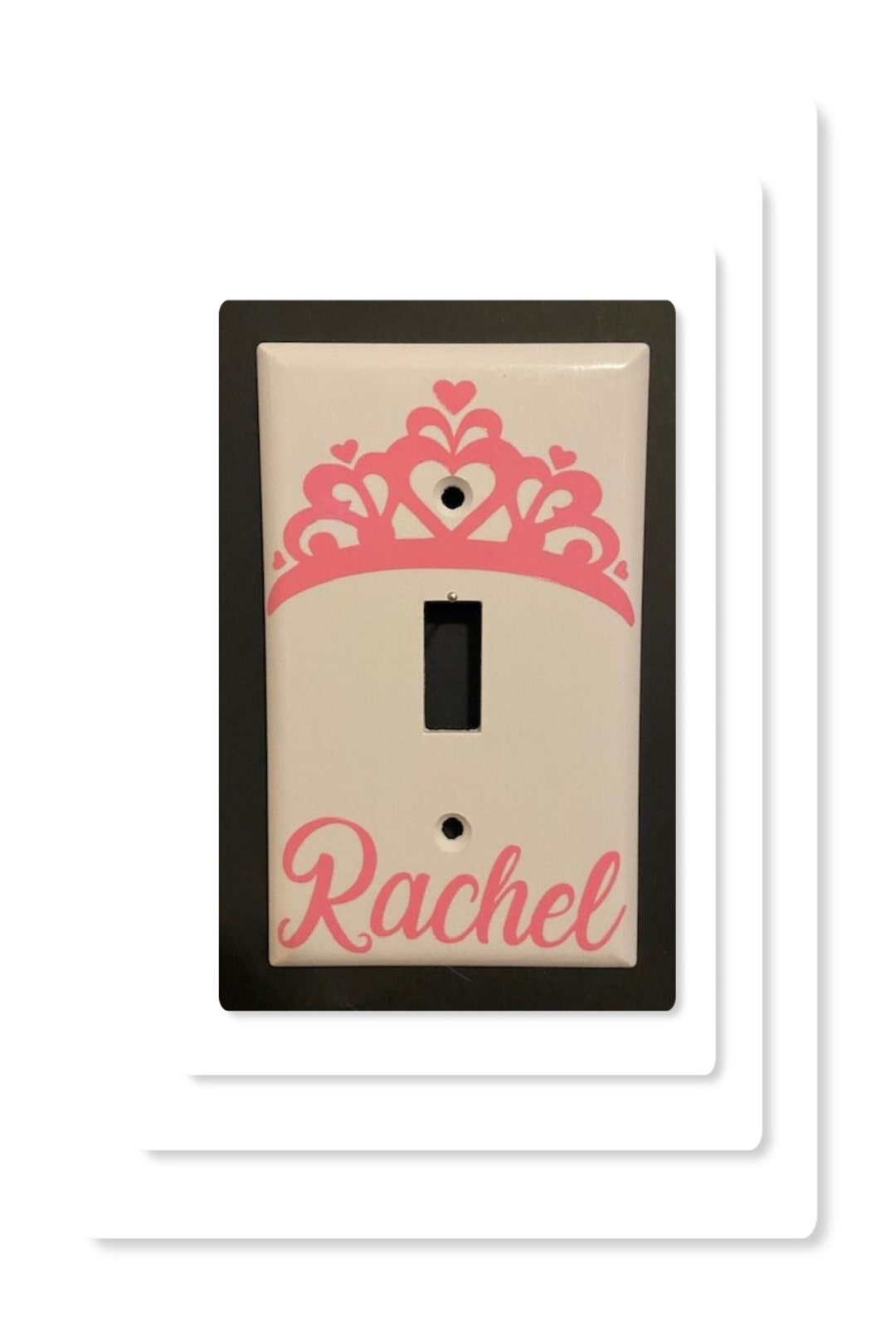 Princess Light Switch Cover - Personalized Princess - Cute Pink Light ...
