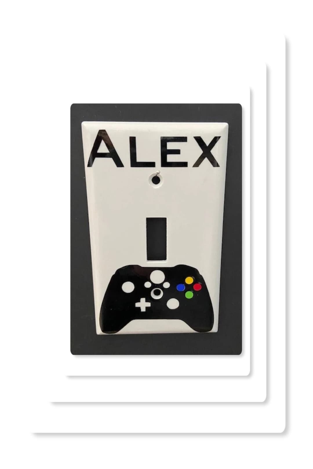 Game Controller Light Switch Cover - Personalized Light Switch Cover ...