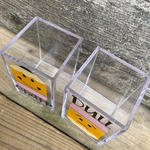 Sharp Dull Pencil Holders Teacher Appreciation Gift Classroom Supplies ...