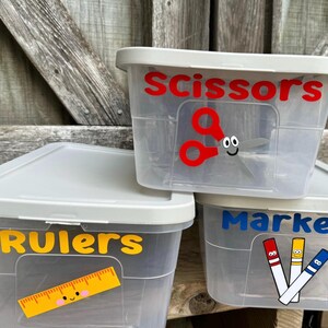 Classroom Storage School Supply Storage Teacher Gift Teacher ...