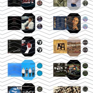 100 Miniature Vinyl LP Record Albums / Covers 1:12 Scale - Etsy Canada