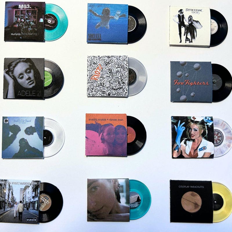 Mini Album Record - Etsy