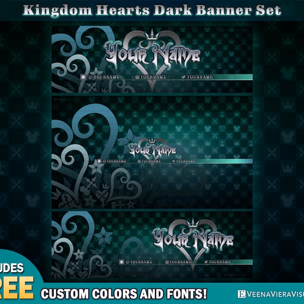 Twitch Banner Green and Black - Etsy