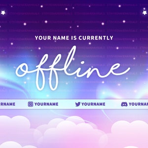 Aurora Magic Stream Overlay Set for Twitch, Kick and Youtube - Etsy