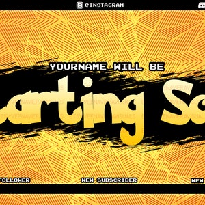 Electric Pokemon Theme Stream Overlay Set Twitch, Kick, Facebook and ...