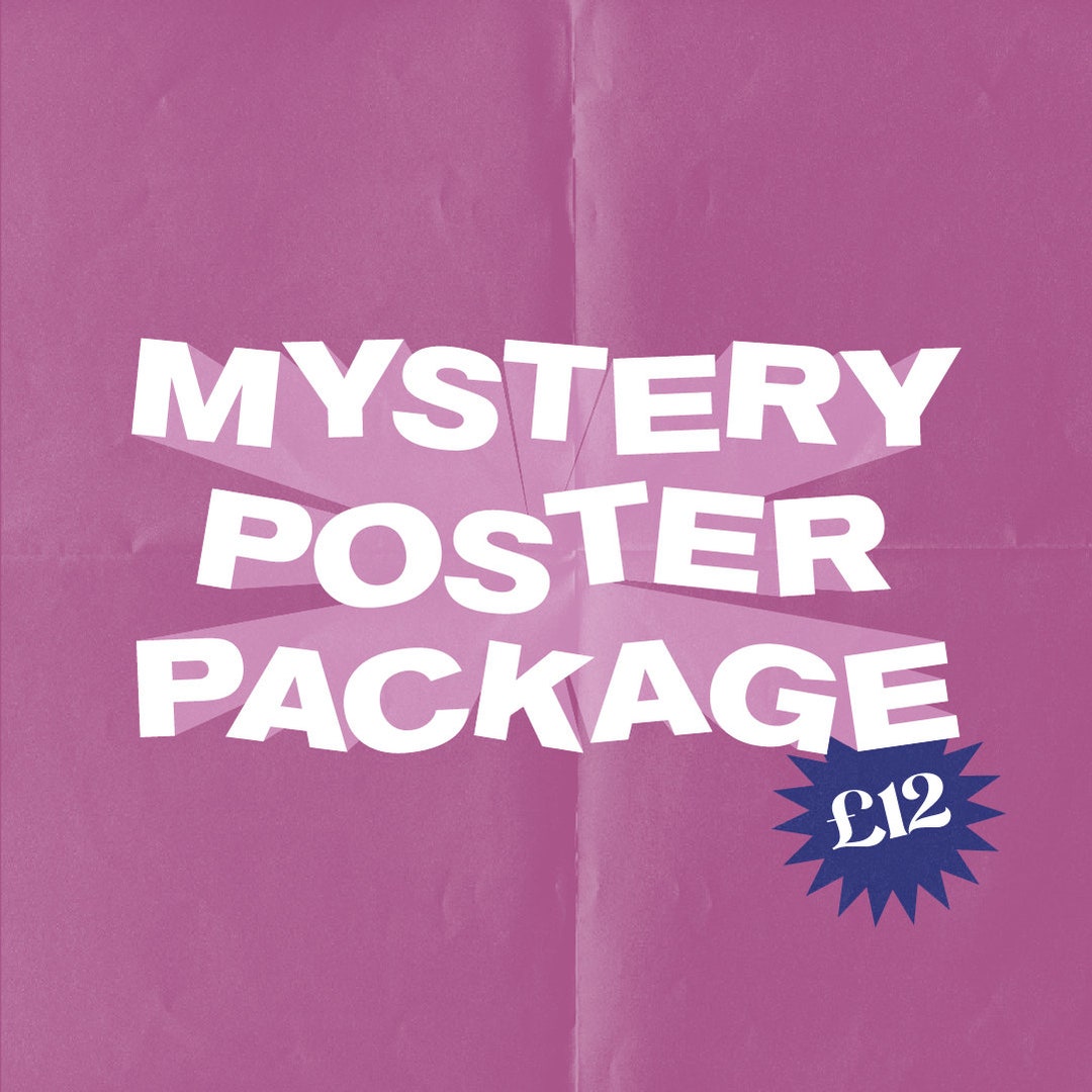 Mystery Poster Package of 5 Prints | Different Sizes | Gallery Wall ...