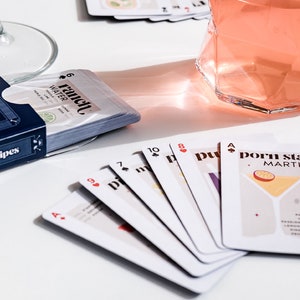 Cocktail Playing Cards | Cocktail Recipe Cards | Drinking Card Deck ...