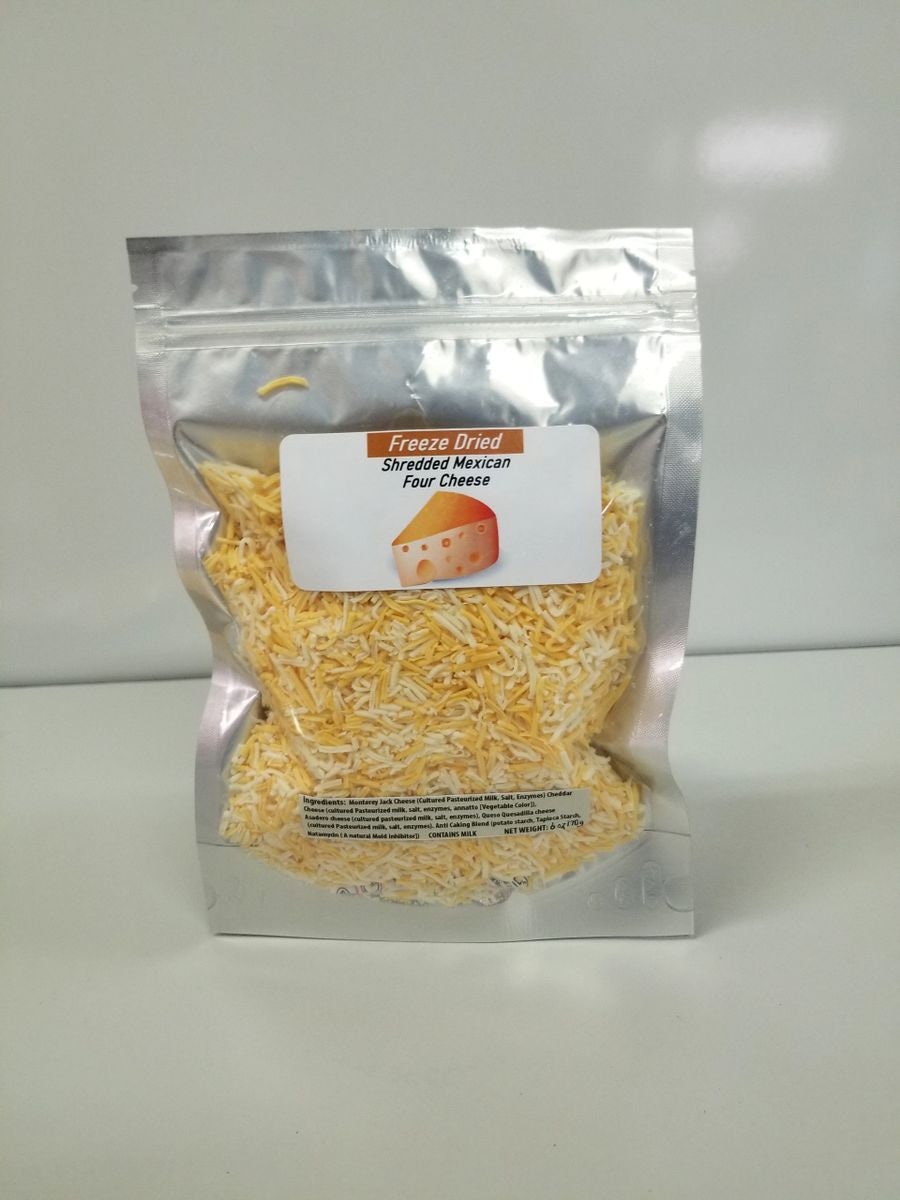 Freeze Dried Shredded Mexican Four Cheese - Etsy