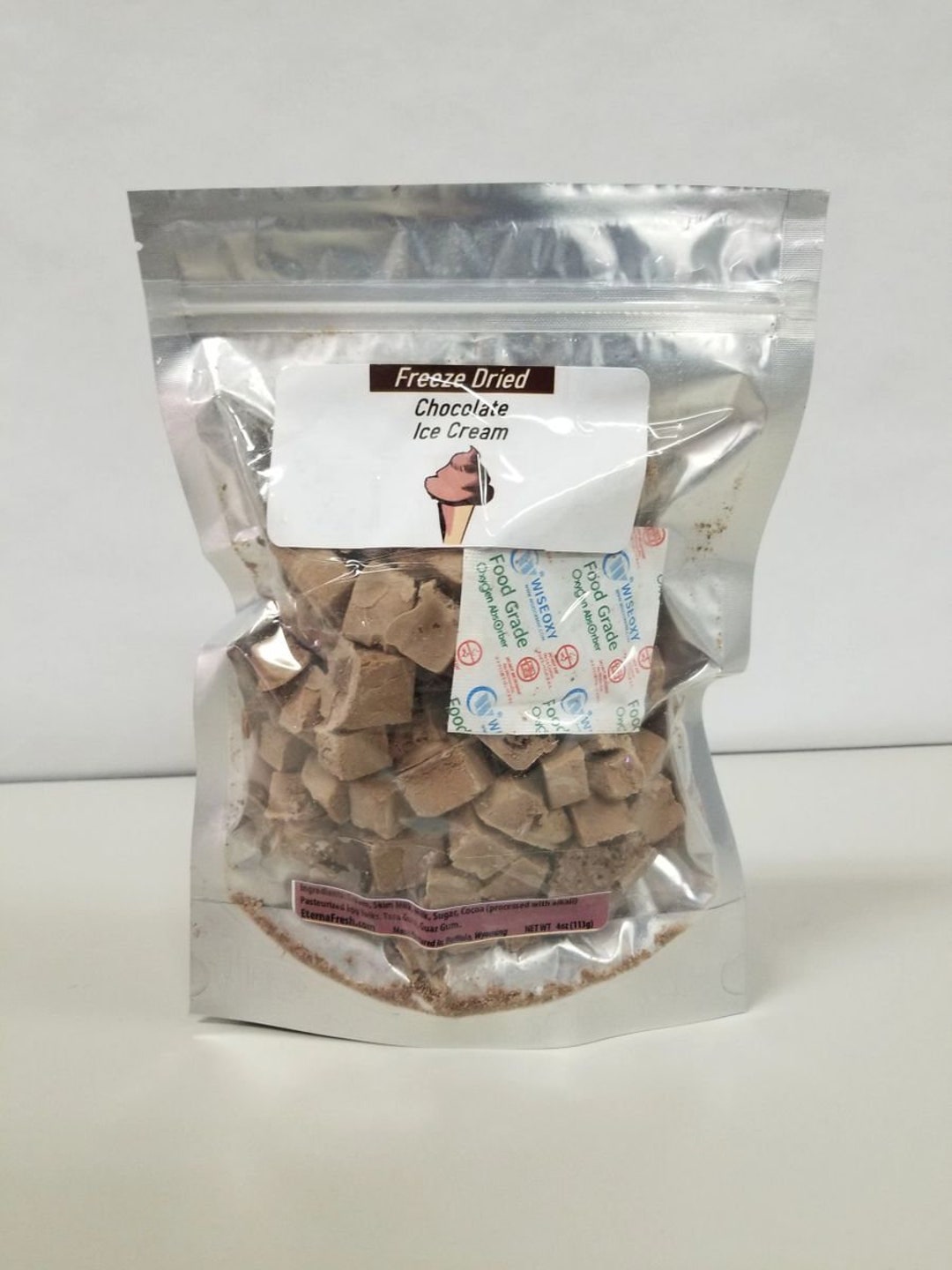 Freeze Dried Chocolate Ice Cream - Etsy