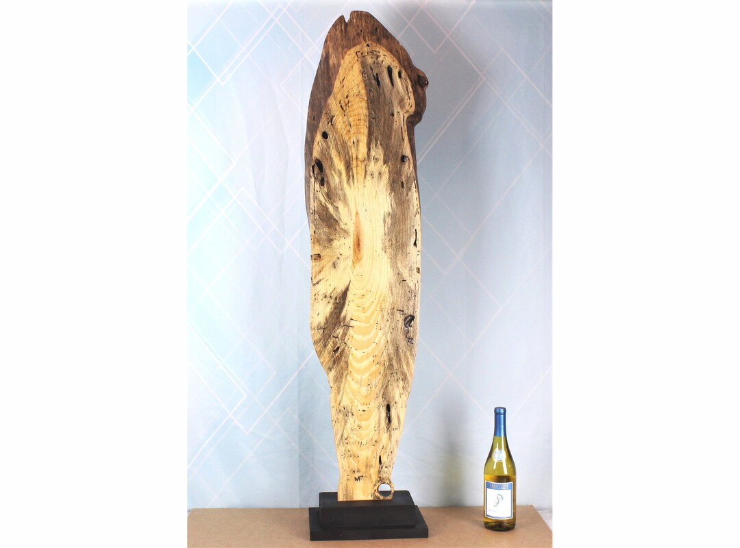 18098 Natural Wood Sculpture, Live Edge Forest Sculpture, Driftwood ...