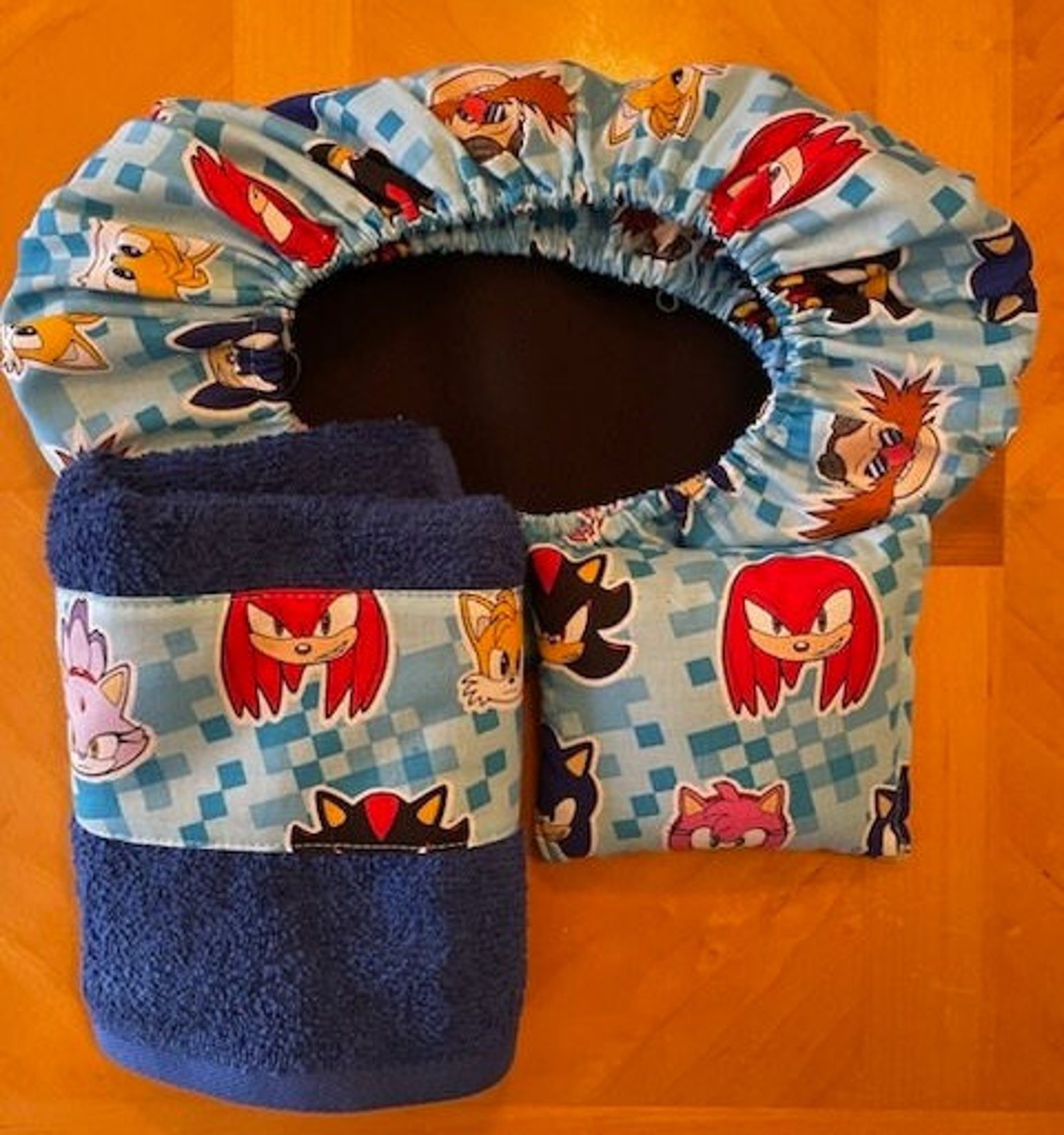 Sonic the Hedgehog Fabric Bowling Shoe Cover Set - Etsy