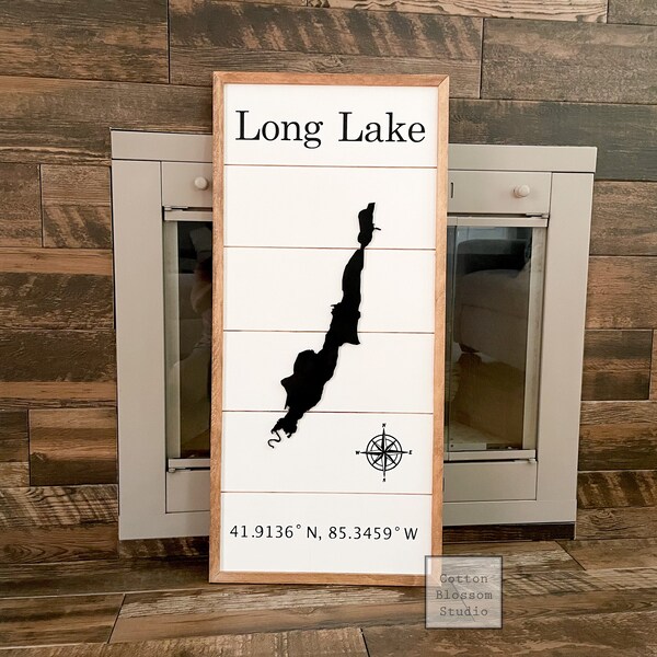 Lake Sign - Etsy