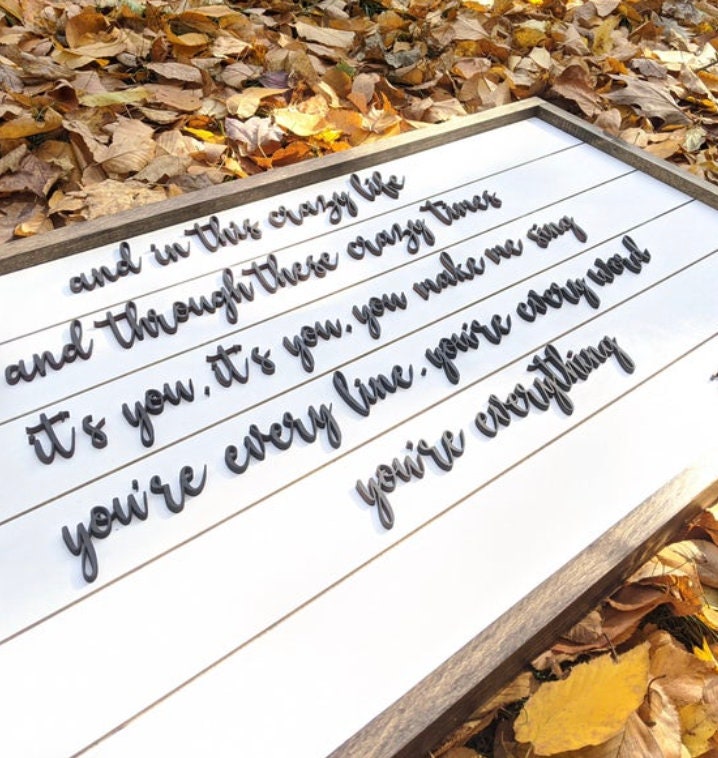 Custom Wood Sign Shiplap Wood Sign 3D Text Sign Custom - Etsy