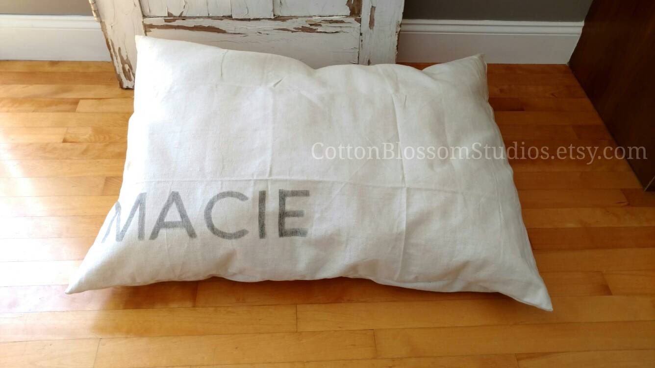 Dog Bed Cover Grain Sack Dog Bed Farmhouse Dog Bed Pillow Etsy dog-bed-cover-grain-sack-dog-bed-farmhouse-dog-bed-pillow-etsy
