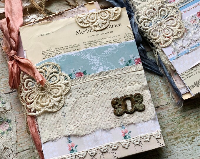 Romantic French Junk Journal - Version B - Etsy