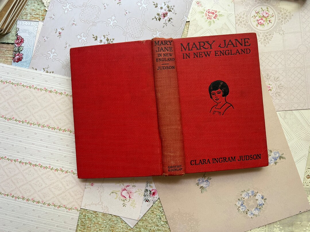 Vintage Book - Mary Jane in New England (1921) - Junk Journaling ...