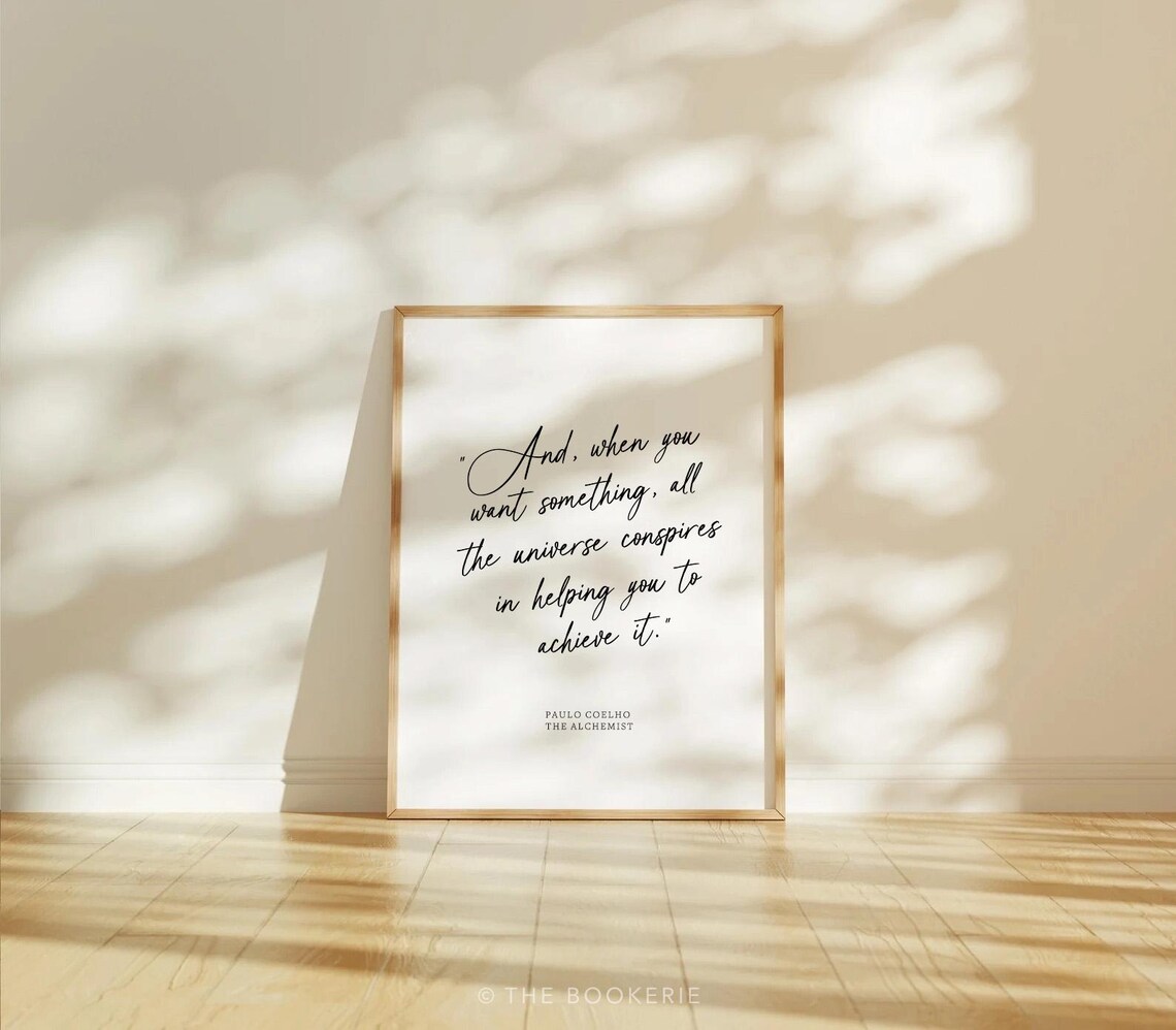 The Alchemist Quotes, Paulo Coelho, and When You Want Something ...