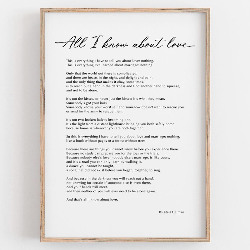 Neil Gaiman - Etsy
