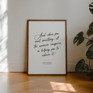 The Alchemist Quotes, Paulo Coelho, and When You Want Something ...