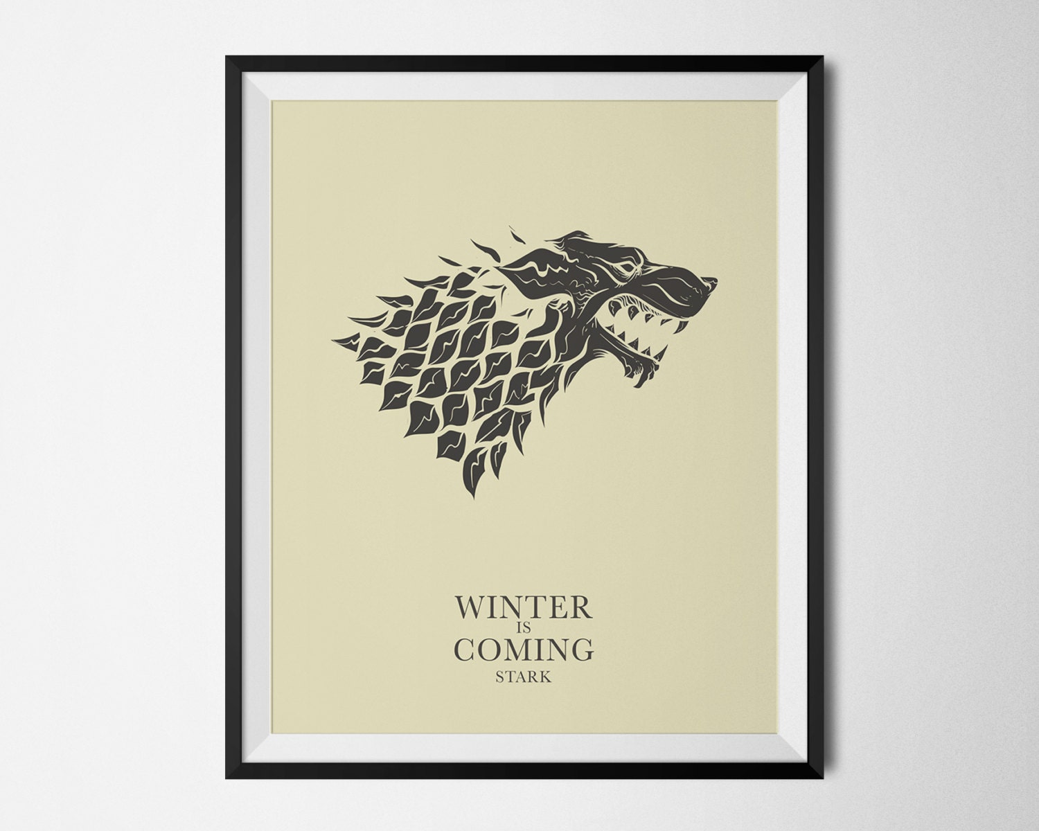 Game of Thrones House Stark | Winter is Coming | House Sigil | Wall ...